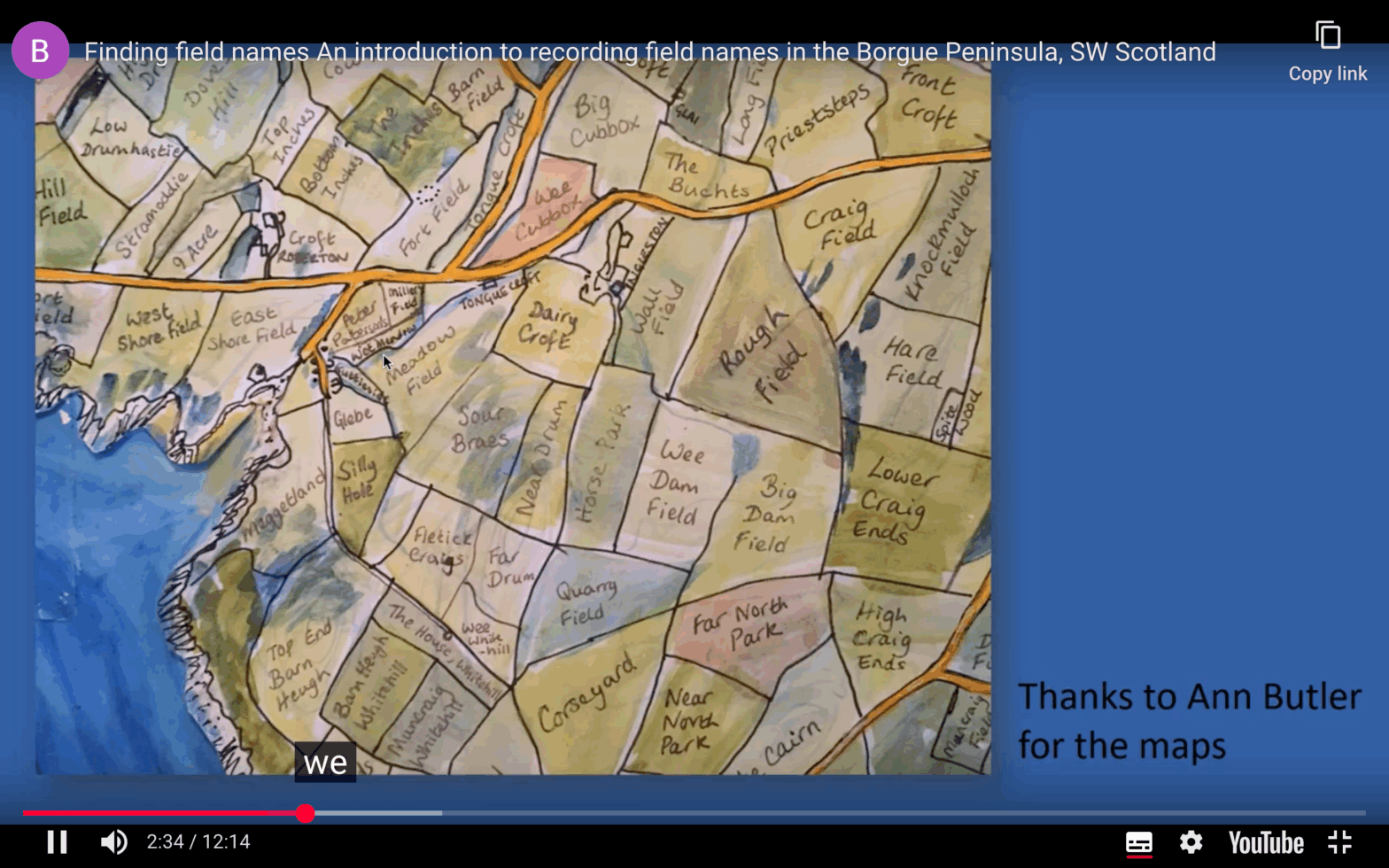 Borgue Methodology – East Lothian Field Names